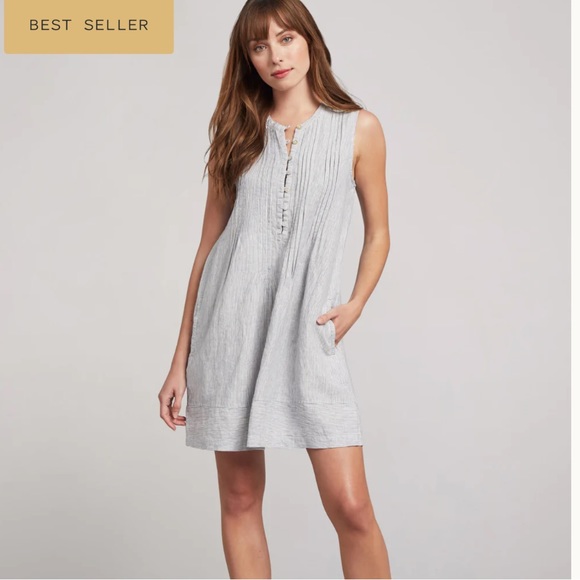 Faherty | Dresses | Faherty Isha Linen Dress | Poshmark